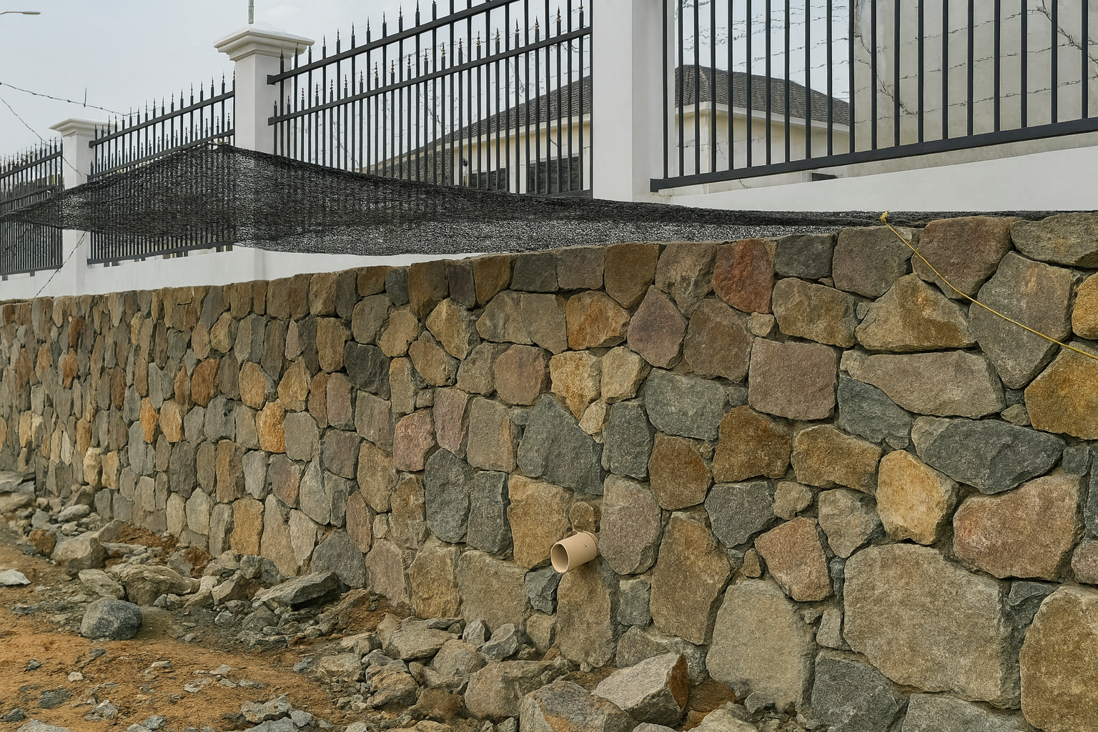 Rubble Wall vs. Stone Pitching vs. Ashlar: Understanding Stone Walls in ...